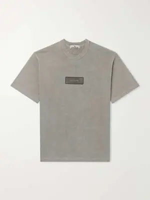 Stone Island Logo-print Cotton-jersey T-shirt