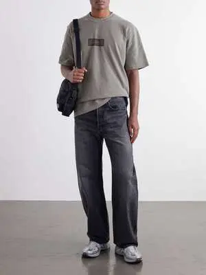 Stone Island Logo-print Cotton-jersey T-shirt