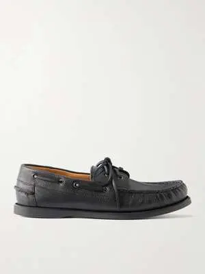 Mr P. Full-grained Leather Boat Shoes