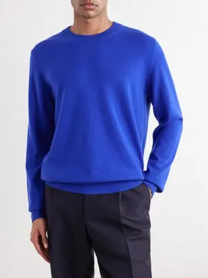 Paul Smith Cashmere Crew Neck Sweater - Blue