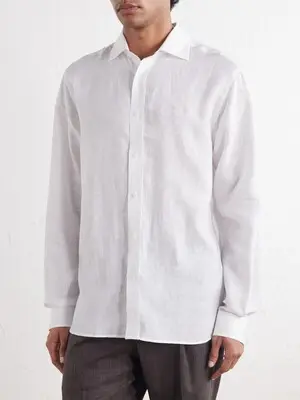 Ralph Lauren Purple Label Halton Linen Shirt