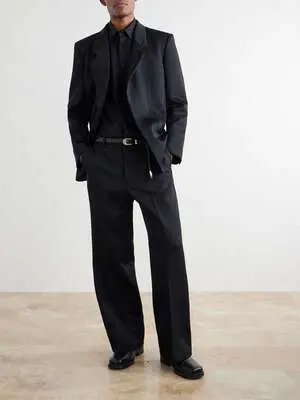 SECOND / LAYER Zooty Straight-leg Wool-twill Suit Trousers