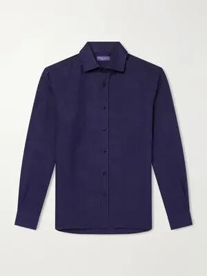 Ralph Lauren Purple Label Halton Linen Shirt