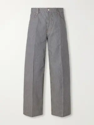 Ami Paris Stripes Pants For Men