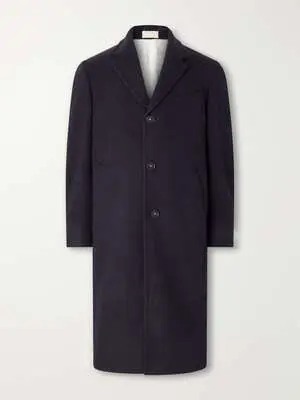 Massimo Alba Mercury Cashmere Coat - Blue