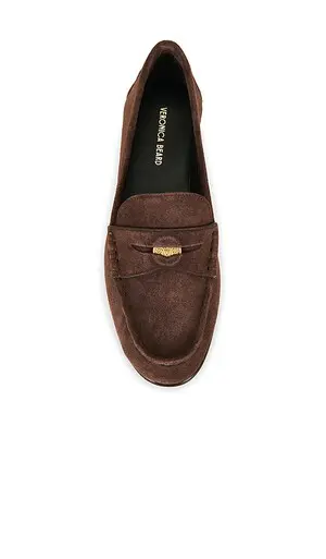 Veronica Beard Penny Loafer In Brown