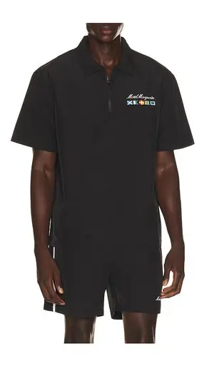 MOTEL MARGARITA Squal Quarter Zip Shirt