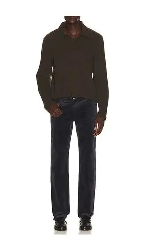 Paige Normandie Corduroy Trousers In Blue