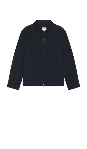 RHYTHM Awake Herringbone Jacket In Blue