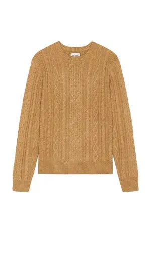RHYTHM Mohair Fisherman's Knit Sweater