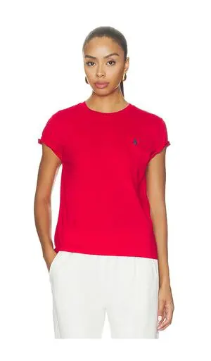 Polo Ralph Lauren Jersey Crew Neck T-shirt - Red