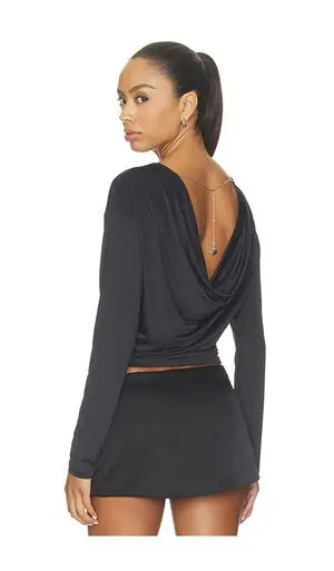 Superdown Ameigh Drape Top