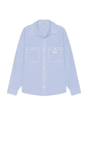 MALBON Benchmark Shirt In Blue