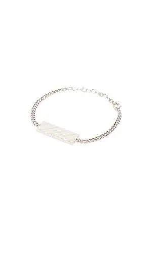 Off-White Diag Bracelet In Metallic - Silver
