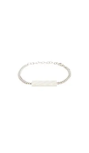 Off-White Diag Bracelet In Metallic