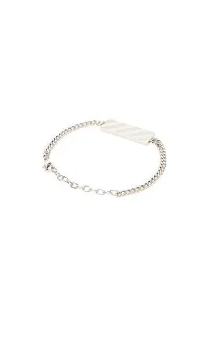Off-White Diag Bracelet In Metallic