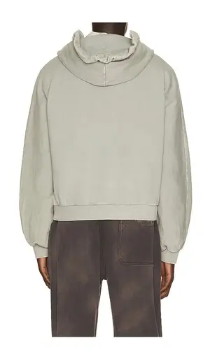 ADVISRY Glove Zip Up Hoodie In Grey