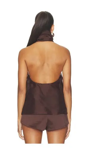 Retrofete Indira Top - Tobacco