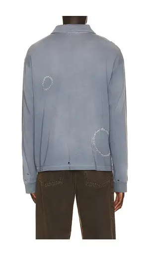 STRIKE OIL Thrashed Rugby Polo