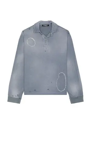 STRIKE OIL Thrashed Rugby Polo