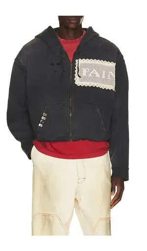 STRIKE OIL Pain Bubble Zip Hoodie