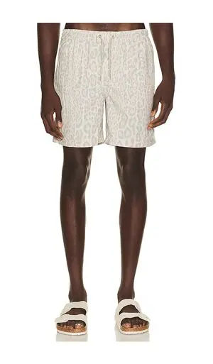 ALLSAINTS Santa Cruz Swim Shorts In White - Phantom White