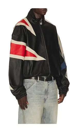 NAHMIAS Mvp Leather Bomber