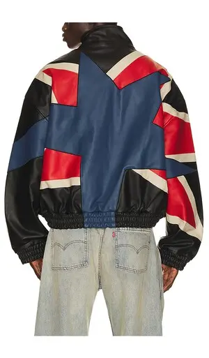 NAHMIAS Mvp Leather Bomber