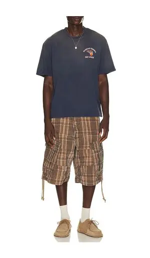 NAHMIAS Rec League Boxy Tee In Blue