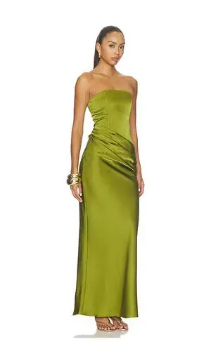 MORE TO COME Meriah Strapless Gown