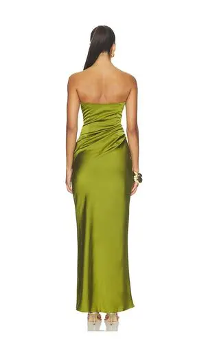 MORE TO COME Meriah Strapless Gown