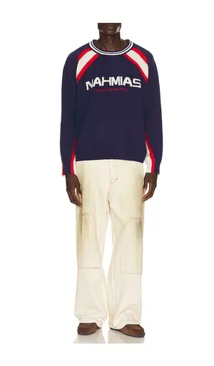 NAHMIAS Miracle Sportswear Sweater In Blue