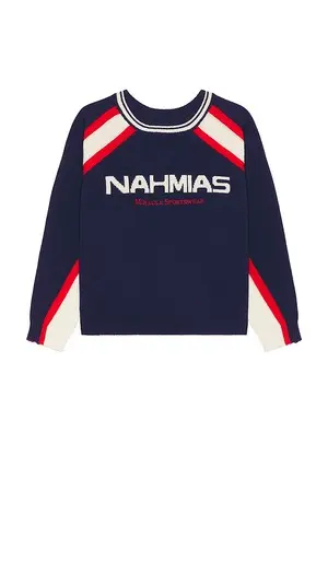 NAHMIAS Miracle Sportswear Sweater In Blue