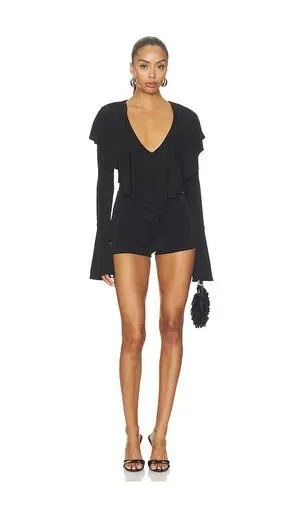 MORE TO COME Ellen V-neck Romper
