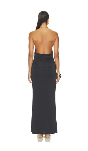 Superdown Delanee Halter Maxi Dress