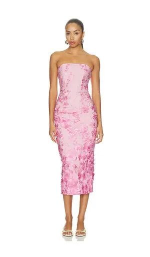LOVERS AND FRIENDS Ayriel Midi Dress