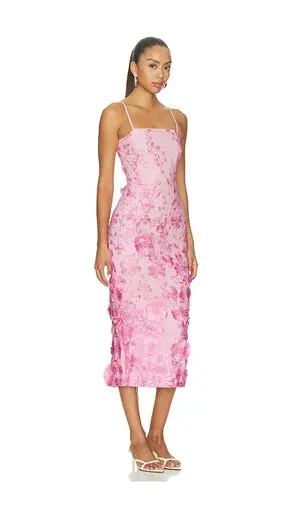 LOVERS AND FRIENDS Ayriel Midi Dress