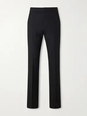 TOM FORD Slim-leg Wool-twill Trousers