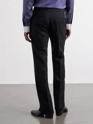 TOM FORD Slim-leg Wool-twill Trousers