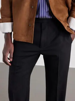 TOM FORD Slim-leg Wool-twill Trousers