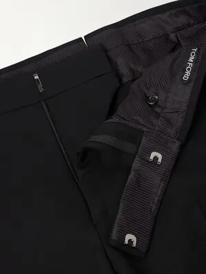 TOM FORD Slim-leg Wool-twill Trousers