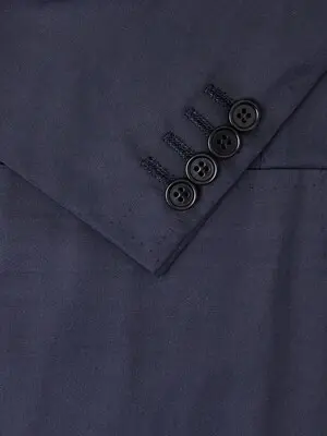 Kiton Double-breasted Cotton-twill Blazer
