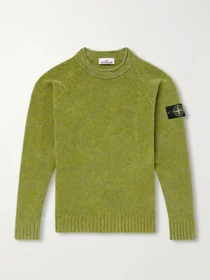 Stone Island Applique Knitwear For Men
