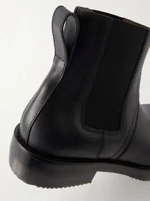 Dries Van Noten Leather Chelsea Boots