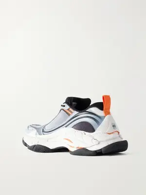Balenciaga Triple S.2 Rubber-trimmed Mesh Sneakers - Blue