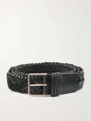 THE ROW Fisherman 3cm Leather Belt - Black
