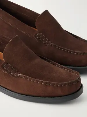 Mr P. Suede Loafers - Brown
