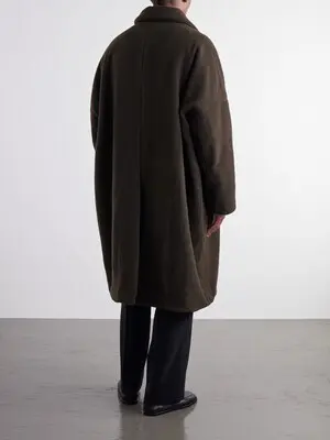 CASEY CASEY Big Blobby Brushed Cashmere Coat
