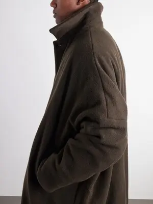 CASEY CASEY Big Blobby Brushed Cashmere Coat