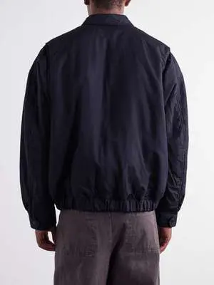 CASEY CASEY Meaux Cotton And Linen-blend Zip-up Jacket